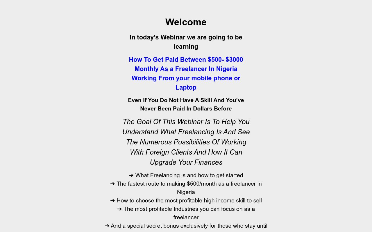 The Freelance For Smartphone Course
